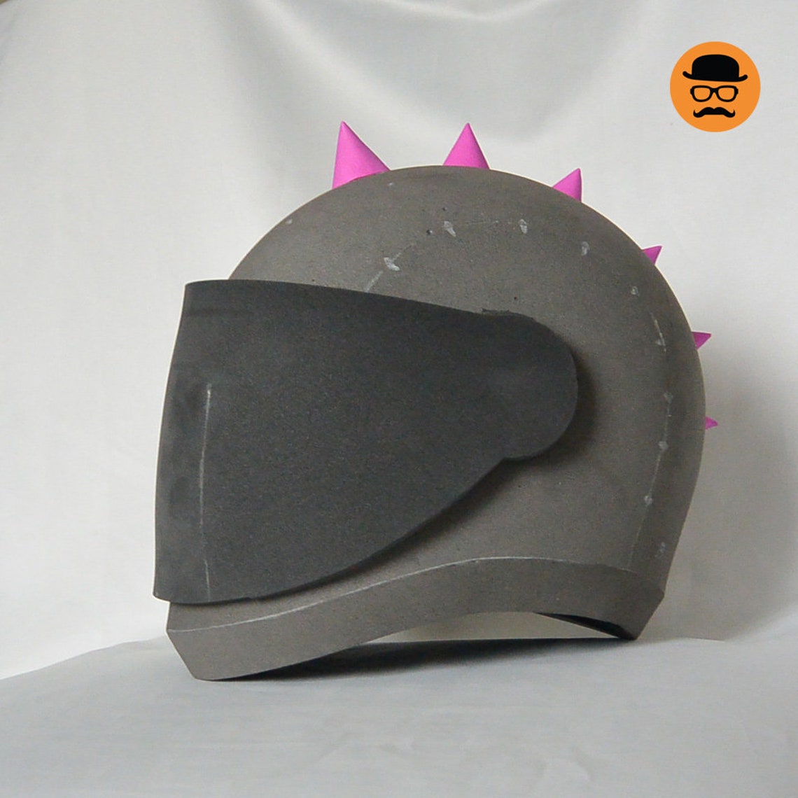 Biker Helmet No.1 - DIY Printable EVA Foam Helmet Pattern for Cosplay ...