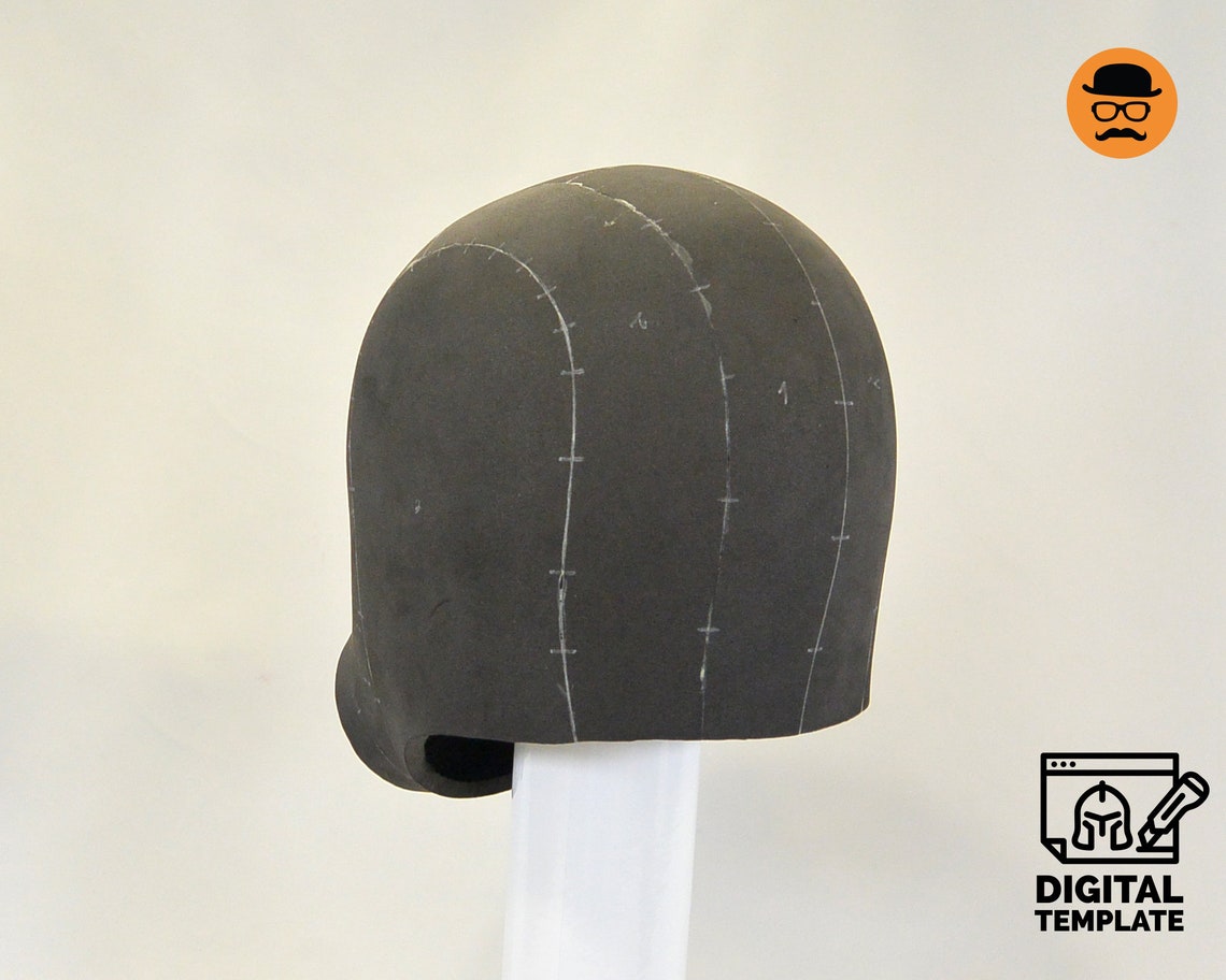 DIY Pyro Helmet 2in1 Templates for EVA Foam - Etsy