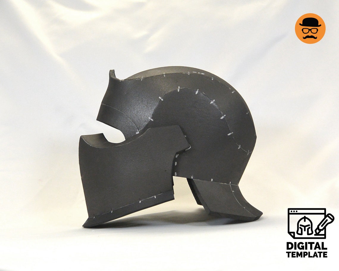 Knight No.5 - DIY Printable EVA Foam Helmet Pattern for Cosplay ...