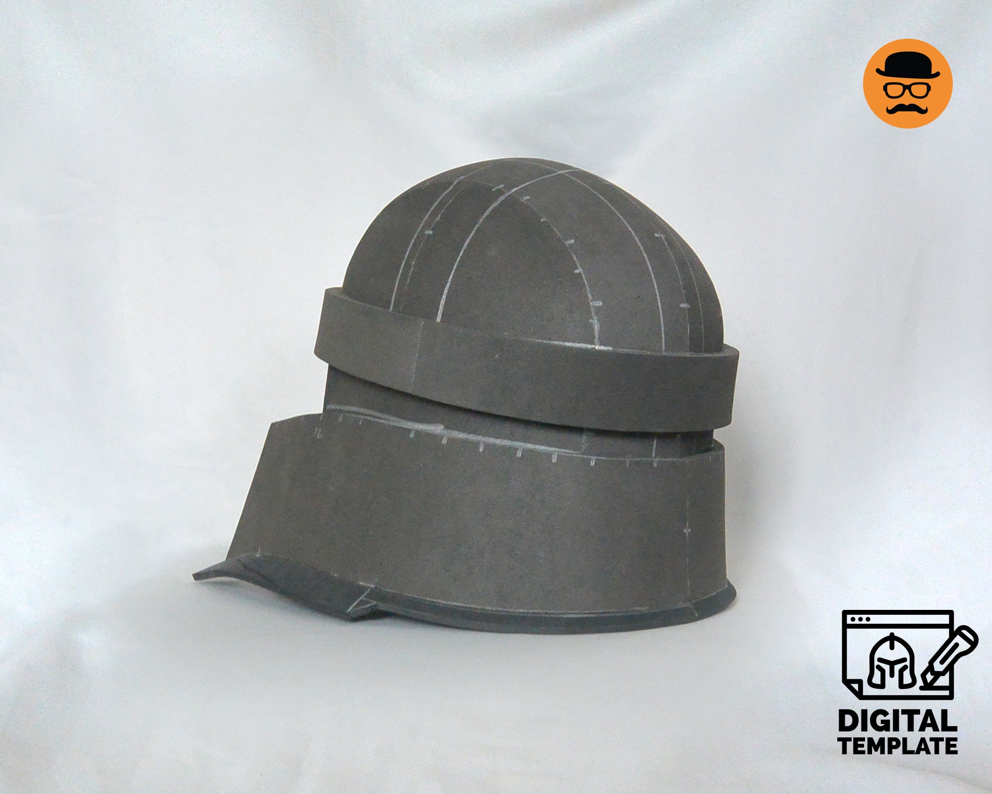 Dwarf Helmet No.1: DIY Printable EVA Foam Helmet Pattern for Cosplay ...