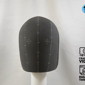 DIY Basic Helmet No8 Template for EVA Foam, Youtube Tutorial Video ...