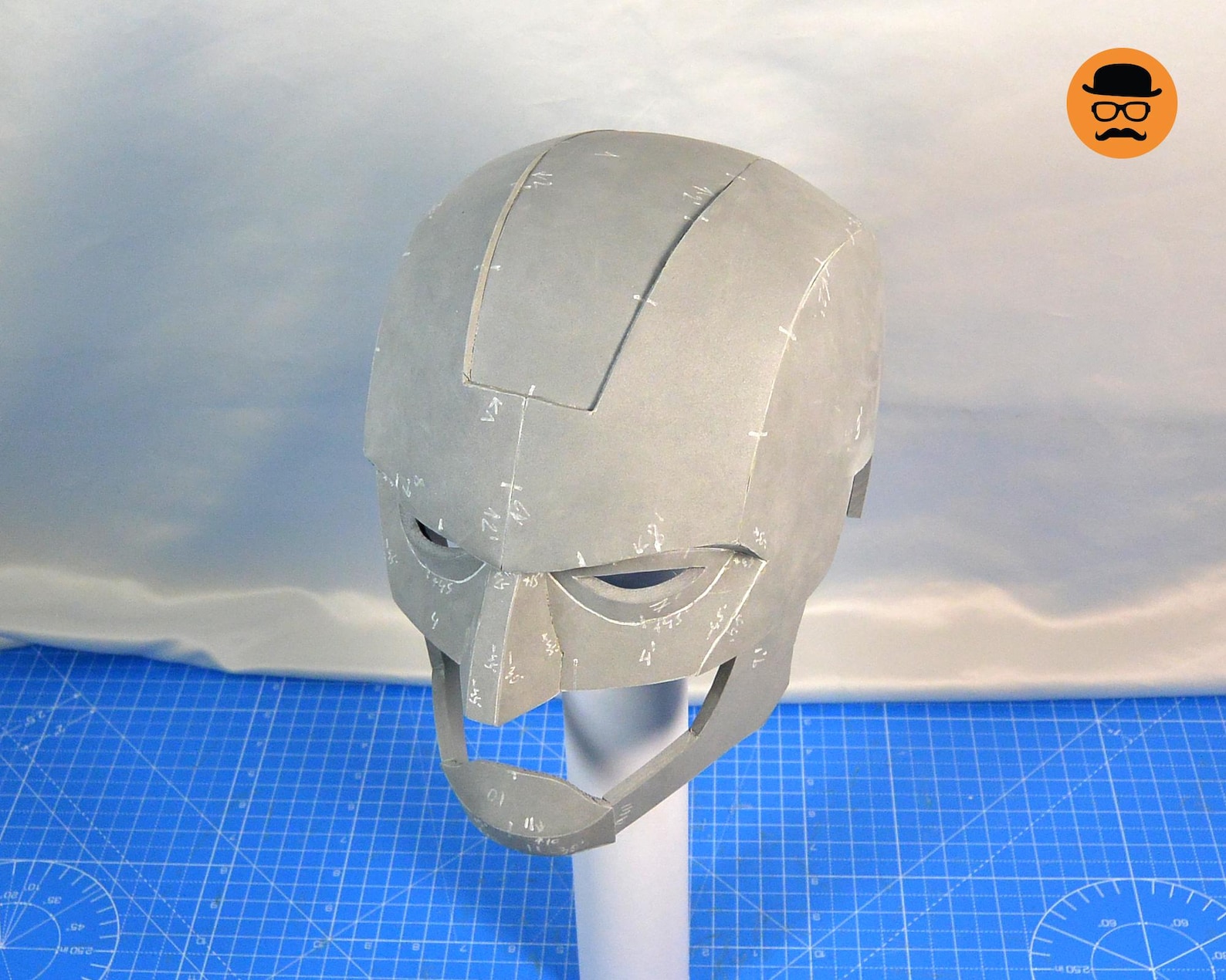 Vigilante Cowl - Printable DIY EVA Foam Cosplay Pattern, Scalable PDF ...
