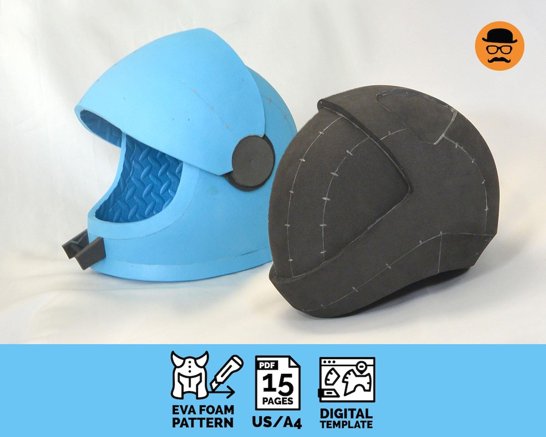 Space Helmets Set – Classic & Modern EVA Foam Templates (DIY Printable ...