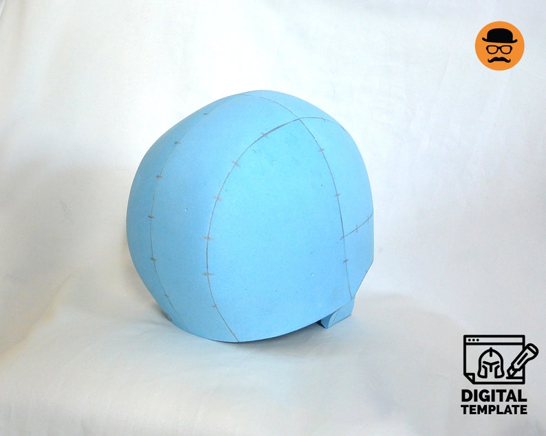 Space Helmet - DIY Printable EVA Foam Helmet Pattern for Cosplay ...