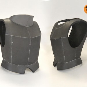 Medieval Chest Armor No.1 - Printable DIY EVA Foam Cosplay Pattern ...