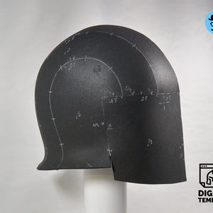 DIY Knight Helmet No.8 - Digital Pattern for EVA Foam - Etsy