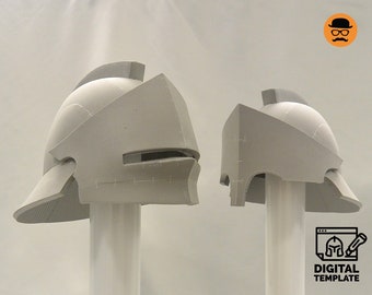 DIY Firefighter Helmet Template for EVA Foam - Etsy