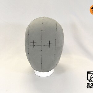 Basic Helmet No.4: DIY Printable EVA Foam Helmet Pattern for Cosplay ...