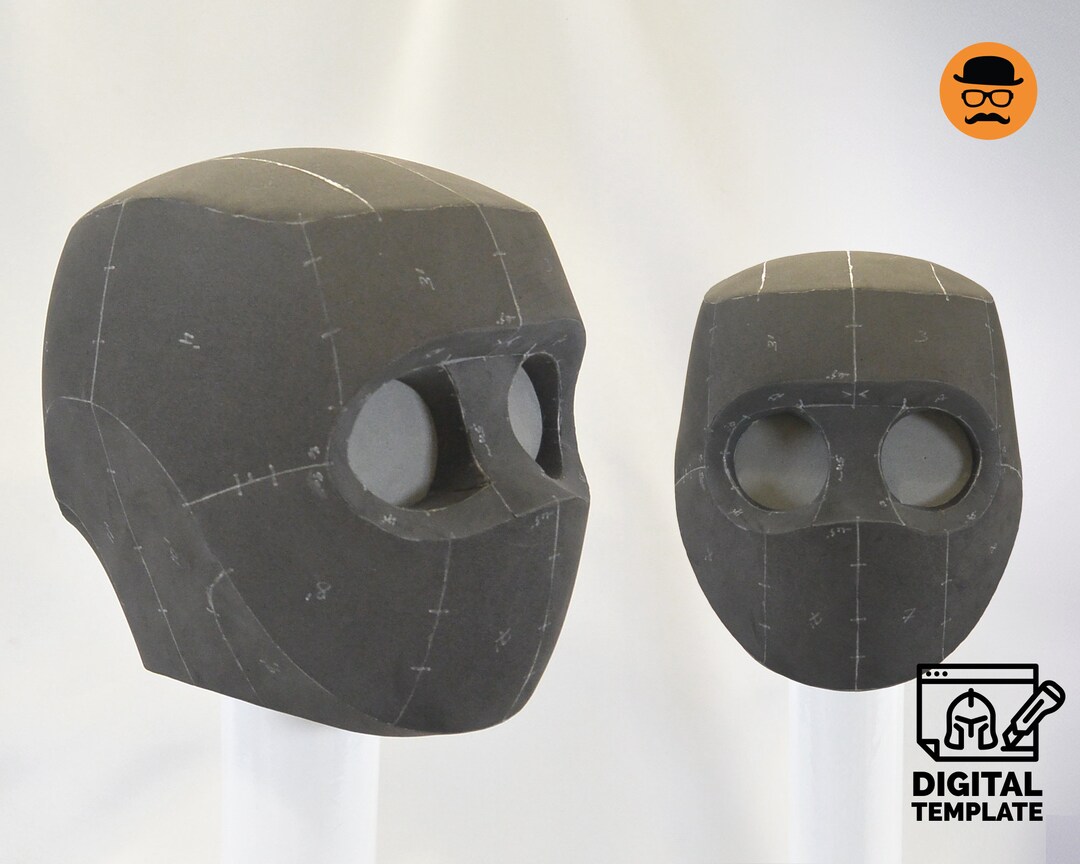 DIY Droid No1 Helmet Templates for EVA Foam advance Level & Crafting ...