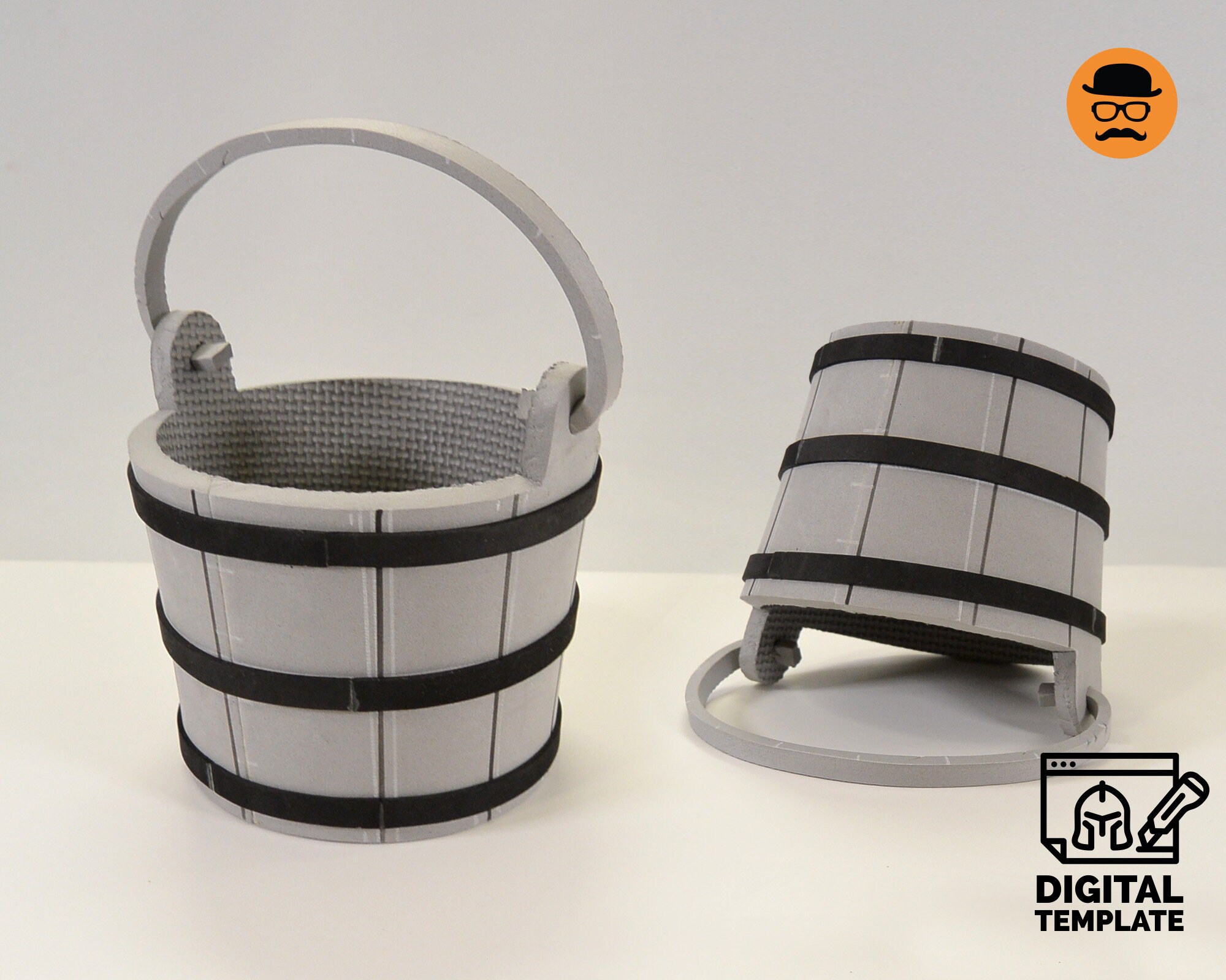 DIY Bucket Helmet Templates for EVA Foam - Etsy UK