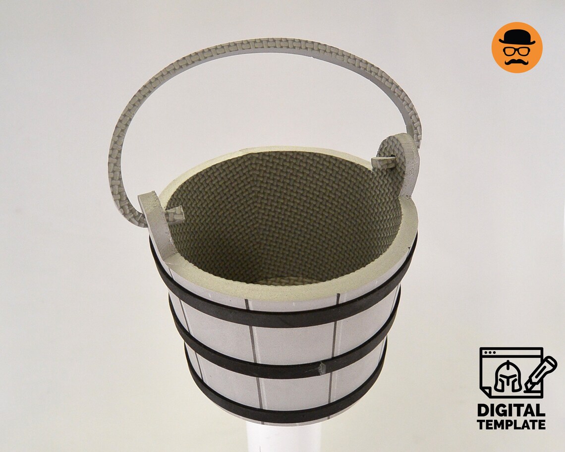 DIY Bucket Helmet Templates for EVA Foam - Etsy UK