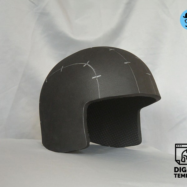 Basic Foam Helmet Template - Etsy