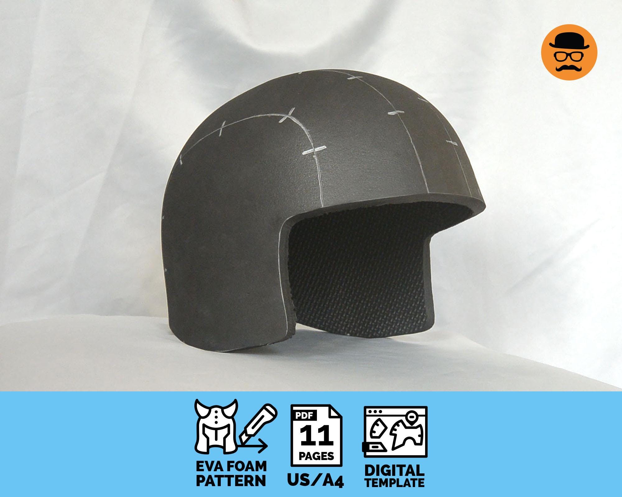 Basic Army Helmet: DIY Printable EVA Foam Helmet Pattern for Cosplay ...