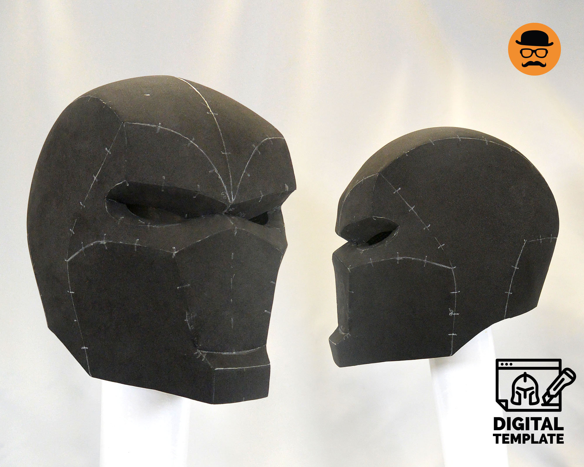 Deathstroke Mask Pepakura