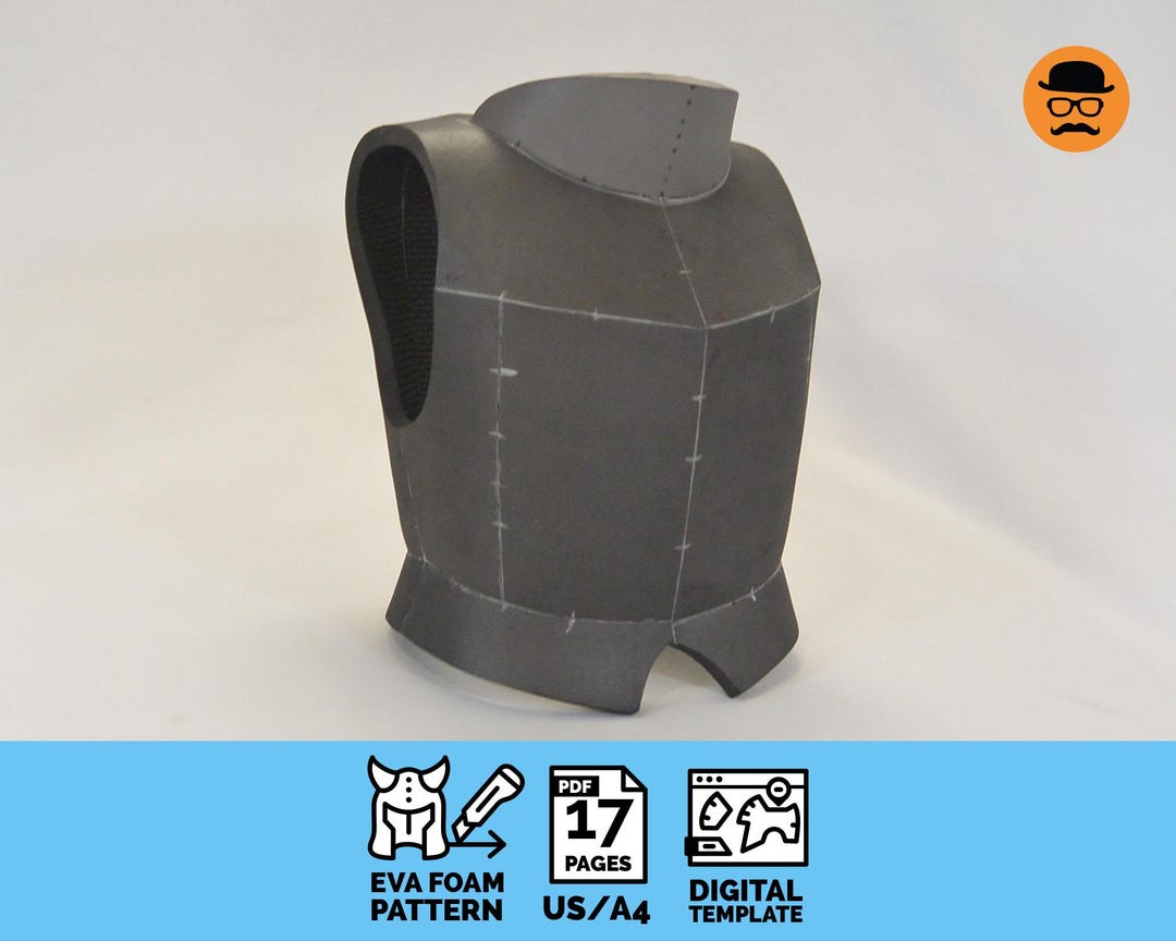 Medieval Chest Armor No.1 - Printable DIY EVA Foam Cosplay Pattern ...