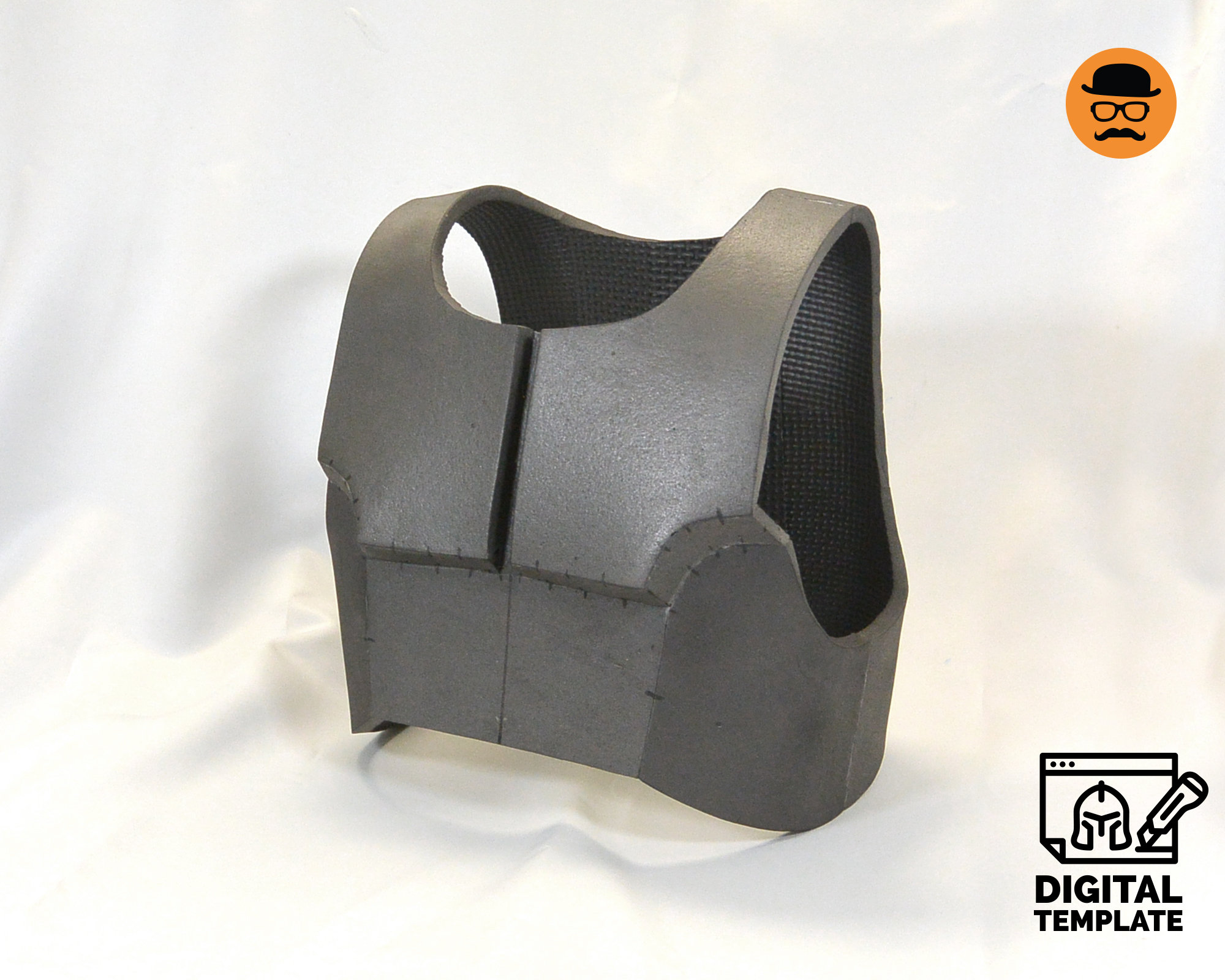 Upper Chest Armor No.2 - Printable DIY EVA Foam Cosplay Pattern ...