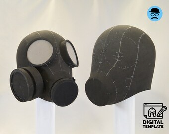 DIY Medieval Trooper Helmet Templates for EVA Foam & Crafting Help Book ...