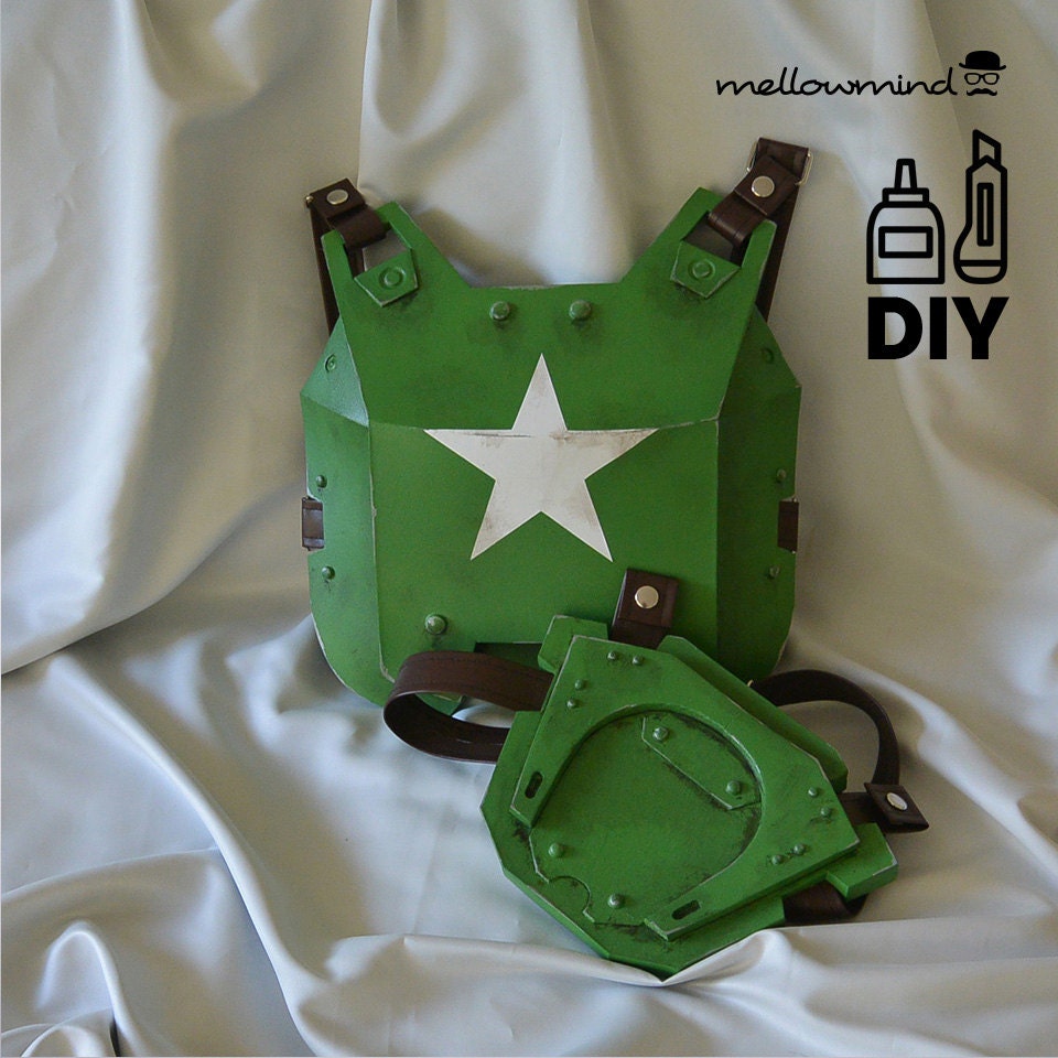 DIY Fallout4: Sturdy Combat Armor templats for EVA foam | Etsy