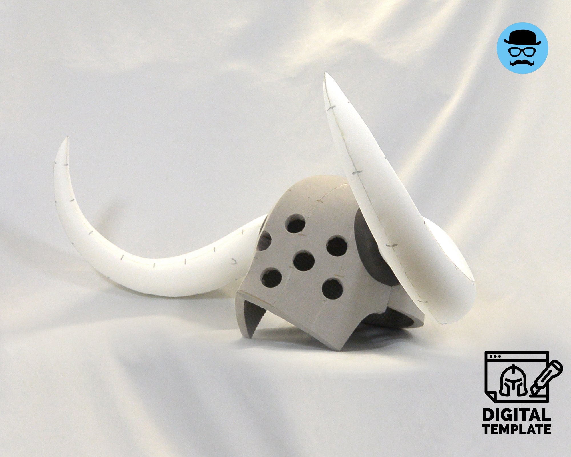 Barbarian No.4: DIY Printable EVA Foam Helmet Pattern for Cosplay ...