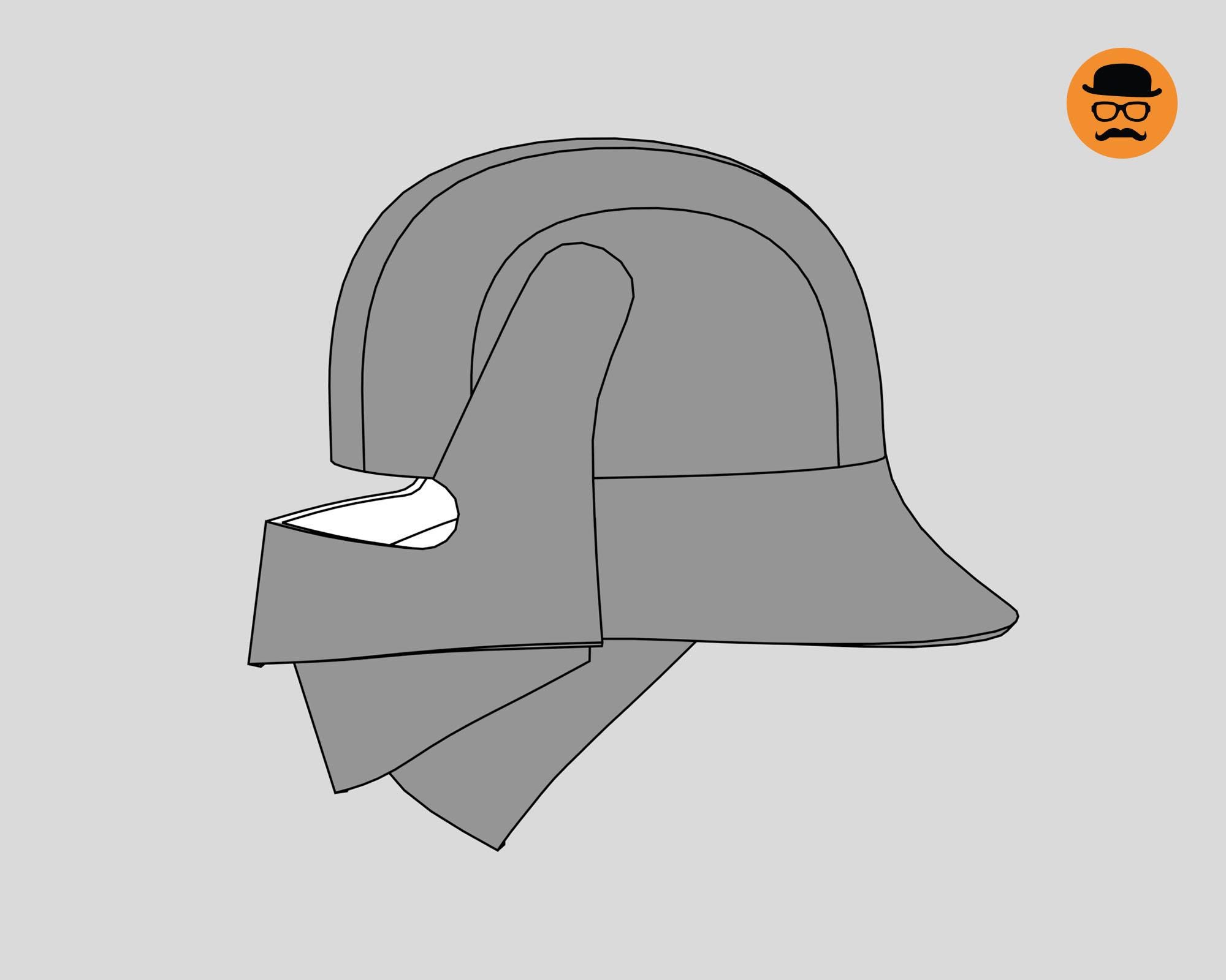 Bayard Helmet – DIY EVA Foam Cosplay Pattern (PDF Template) - Etsy ...