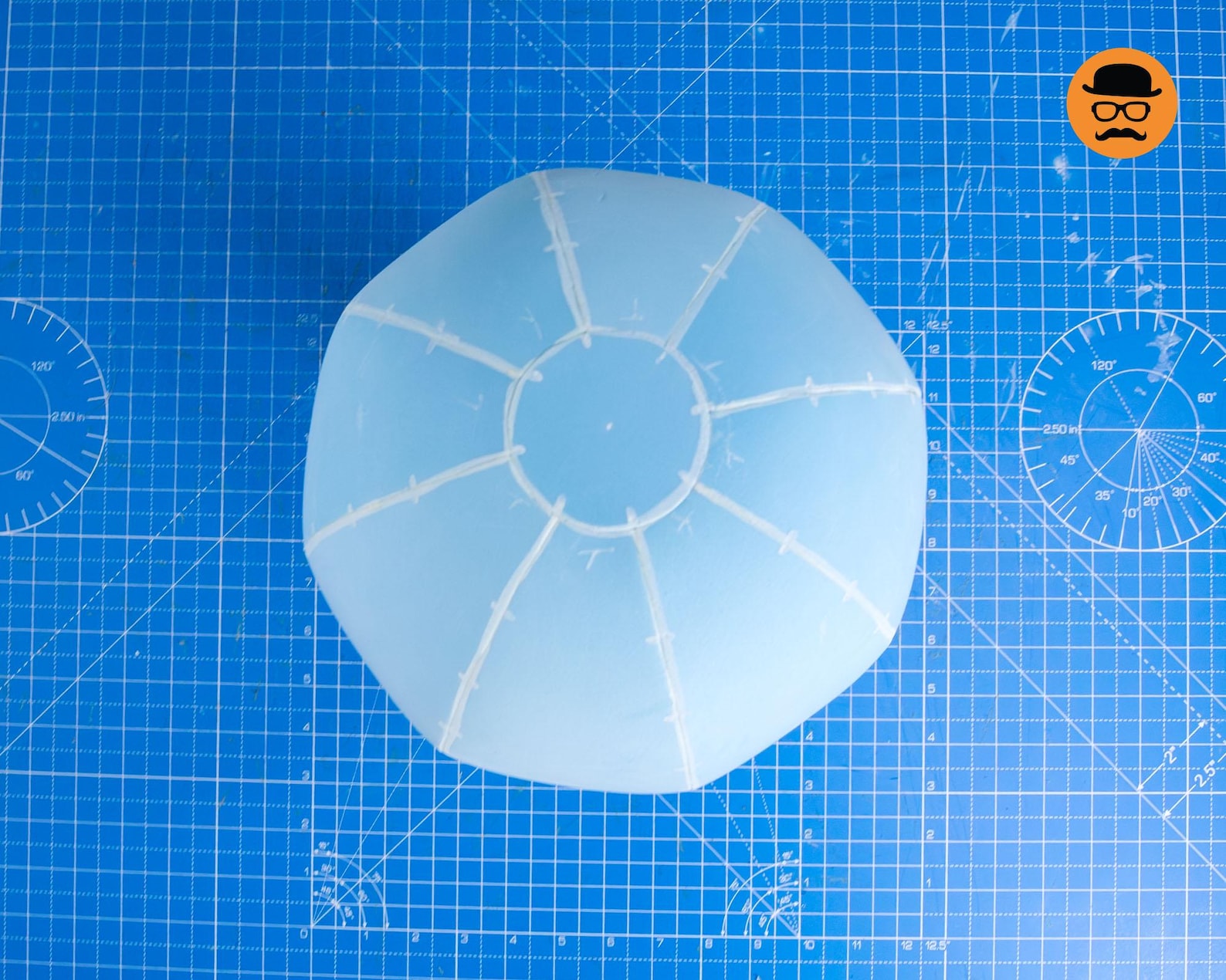 Simple Beach Ball / Sphere - DIY Printable EVA Foam Pattern for Cosplay ...