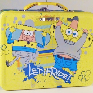 Sponge Bob Lunch Box Clock - Etsy