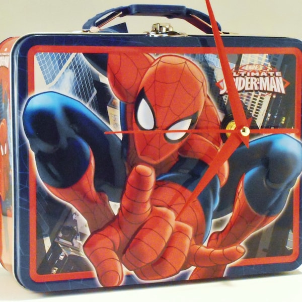 Spider Man Lunch Box - Etsy
