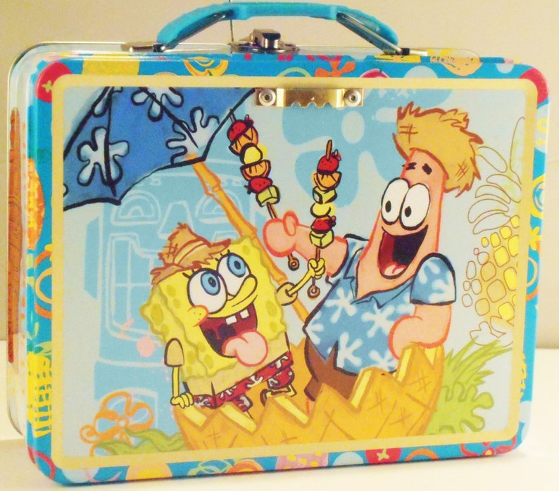Sponge Bob Lunch Box Clock - Etsy
