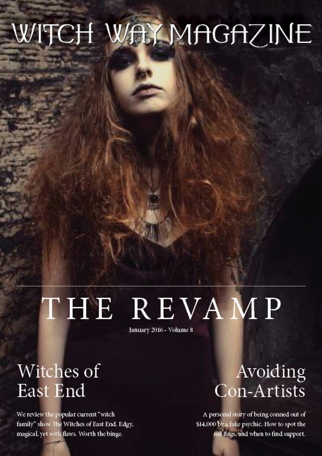 January 2016 Vol #8 - DIGITAL - Witch Way Magazine - Pagan/magic/spells ...