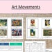 Art: Forms of Art Kindergarten, First Grade Activities - Etsy