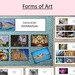 Art: Forms of Art Kindergarten, First Grade Activities - Etsy