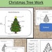 Parts of a Christmas Tree Work Montessori Preschool Homeschooling ...
