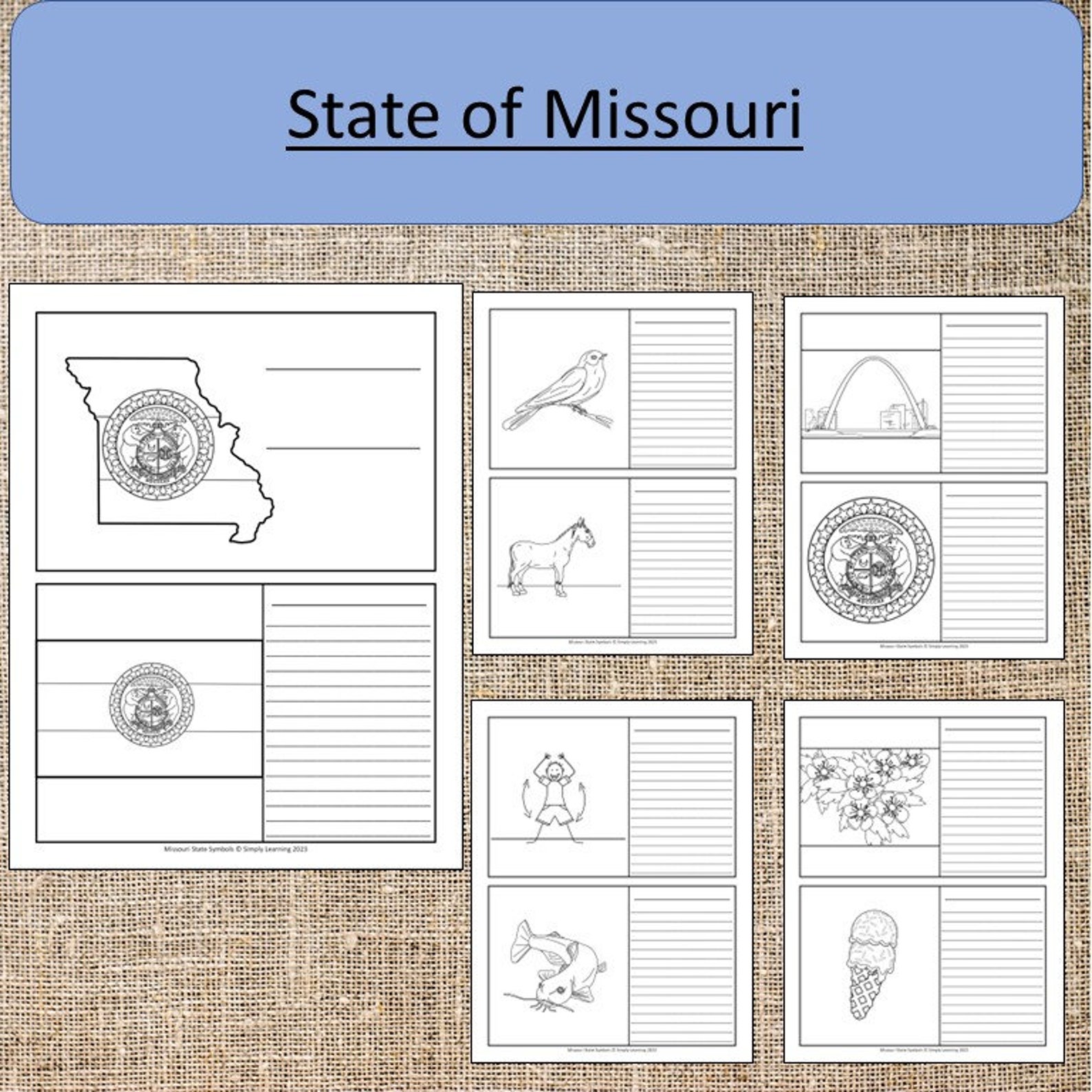 State Of Missouri Symbols Booklet Elementary Montessori Etsy state-of-missouri-symbols-booklet-elementary-montessori-etsy