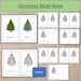 Parts of a Christmas Tree Work Montessori Preschool Homeschooling ...