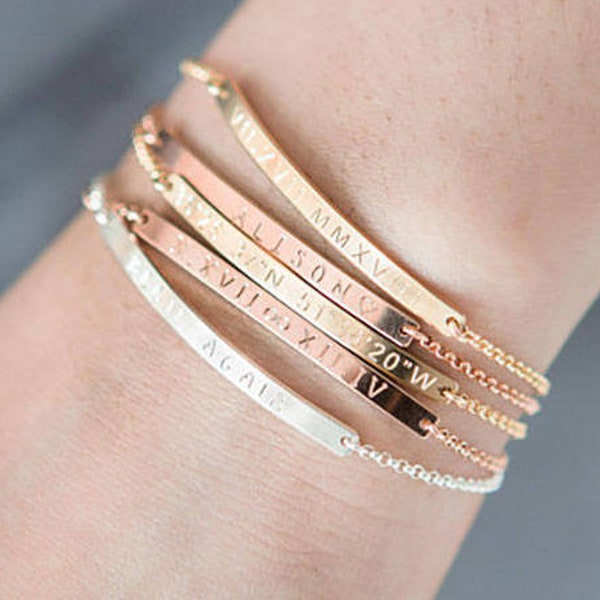 Personalized Bracelet - Etsy