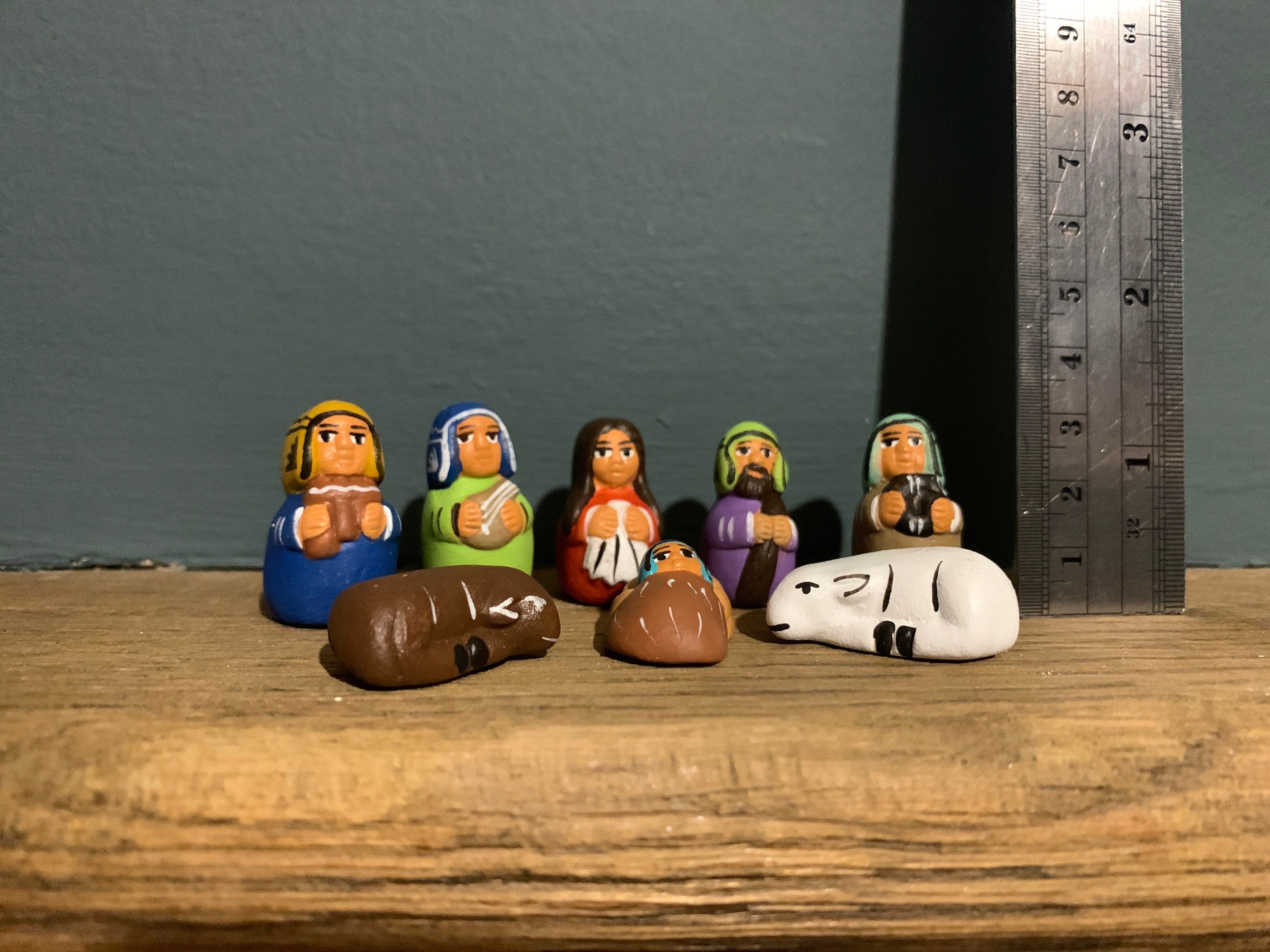 Nativity Scene Nativity Set Ceramic Nativity Set 8 Pieces - Etsy