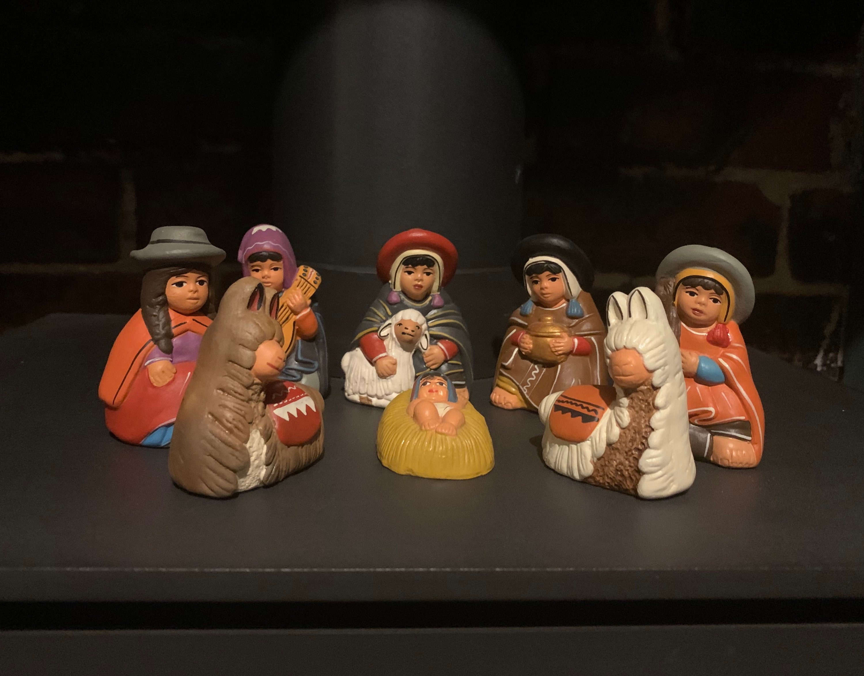 Nativity Scene Nativity Set Ceramic Nativity Set 8 Pieces - Etsy