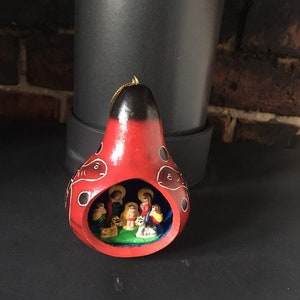 Nativity Set Gourd, Nativity Scene, Christmas Decorarion - Etsy