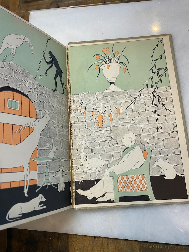 Doctor Dolittle's Zoo, Hugh Lofting, Fred A Stokes, 1925, 5th Printing ...