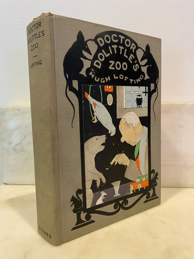 Doctor Dolittle's Zoo, Hugh Lofting, Fred A Stokes, 1925, 5th Printing ...