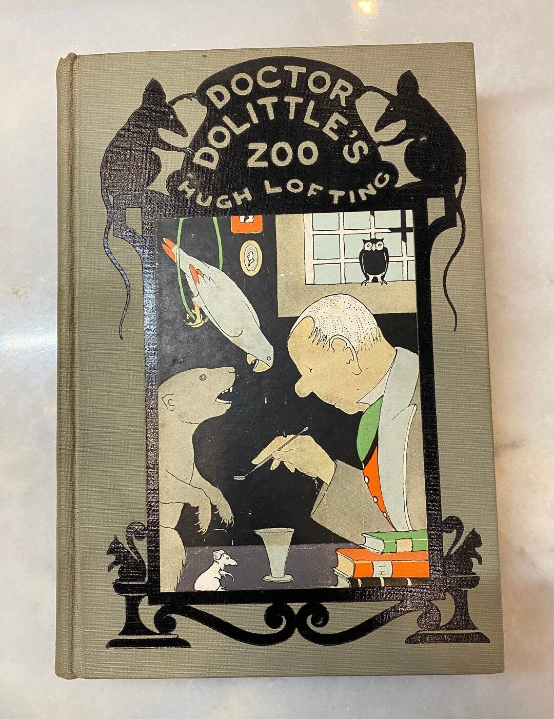 Doctor Dolittle's Zoo, Hugh Lofting, Fred A Stokes, 1925, 5th Printing ...