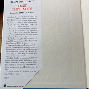 I Saw Three Ships Elizabeth Goudge Margot Tomes First - Etsy