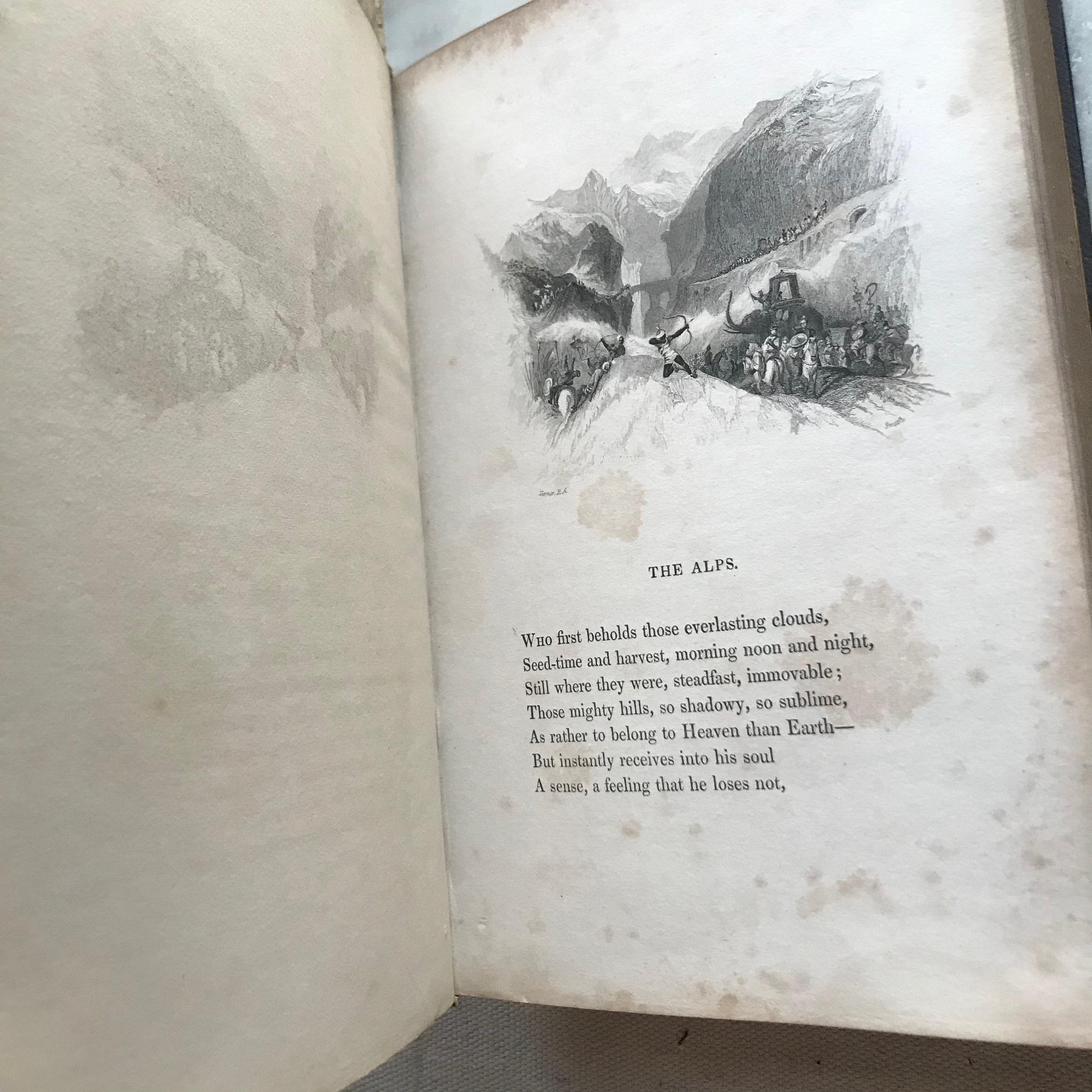 Italy, a Poem. Written by Samuel Rogers, T Cadell, Strand, London, 1830 ...