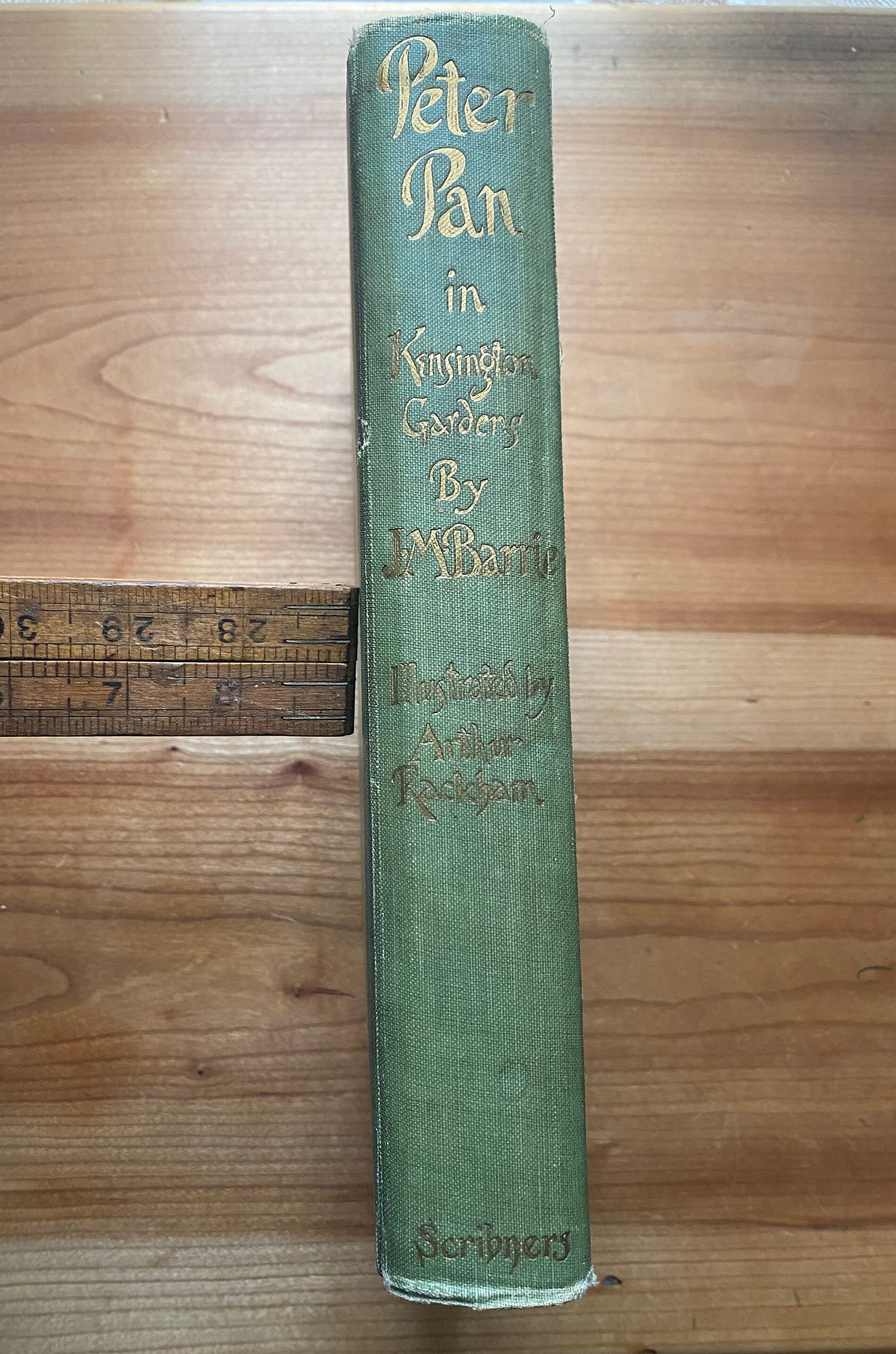 Peter Pan in Kensington Gardens, JM Barrie, Illustrated by Arthur Rackham, Charles Scribner's ...