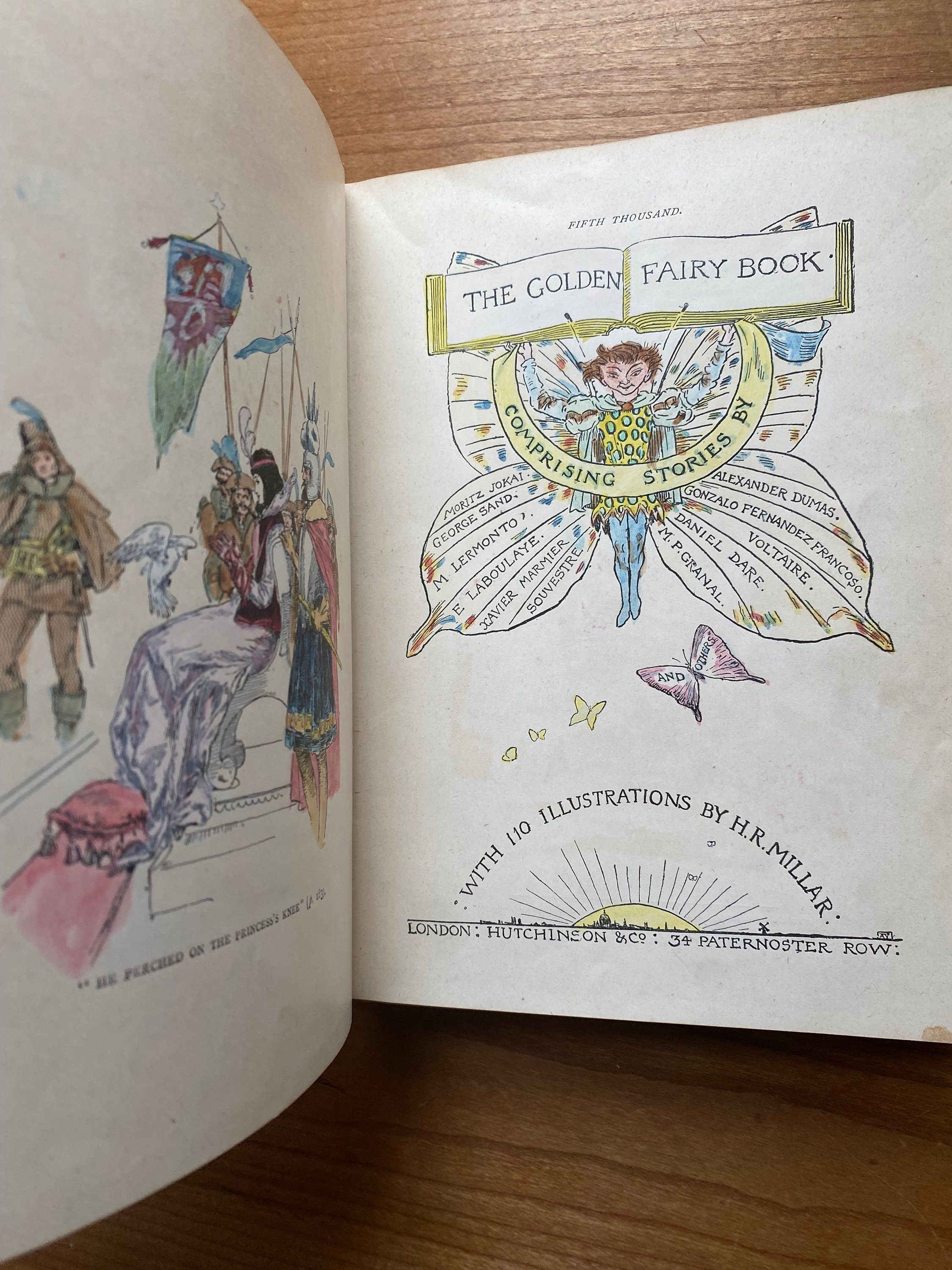 The Golden Fairy Book Fifth Thousand Voltaire Dumas - Etsy