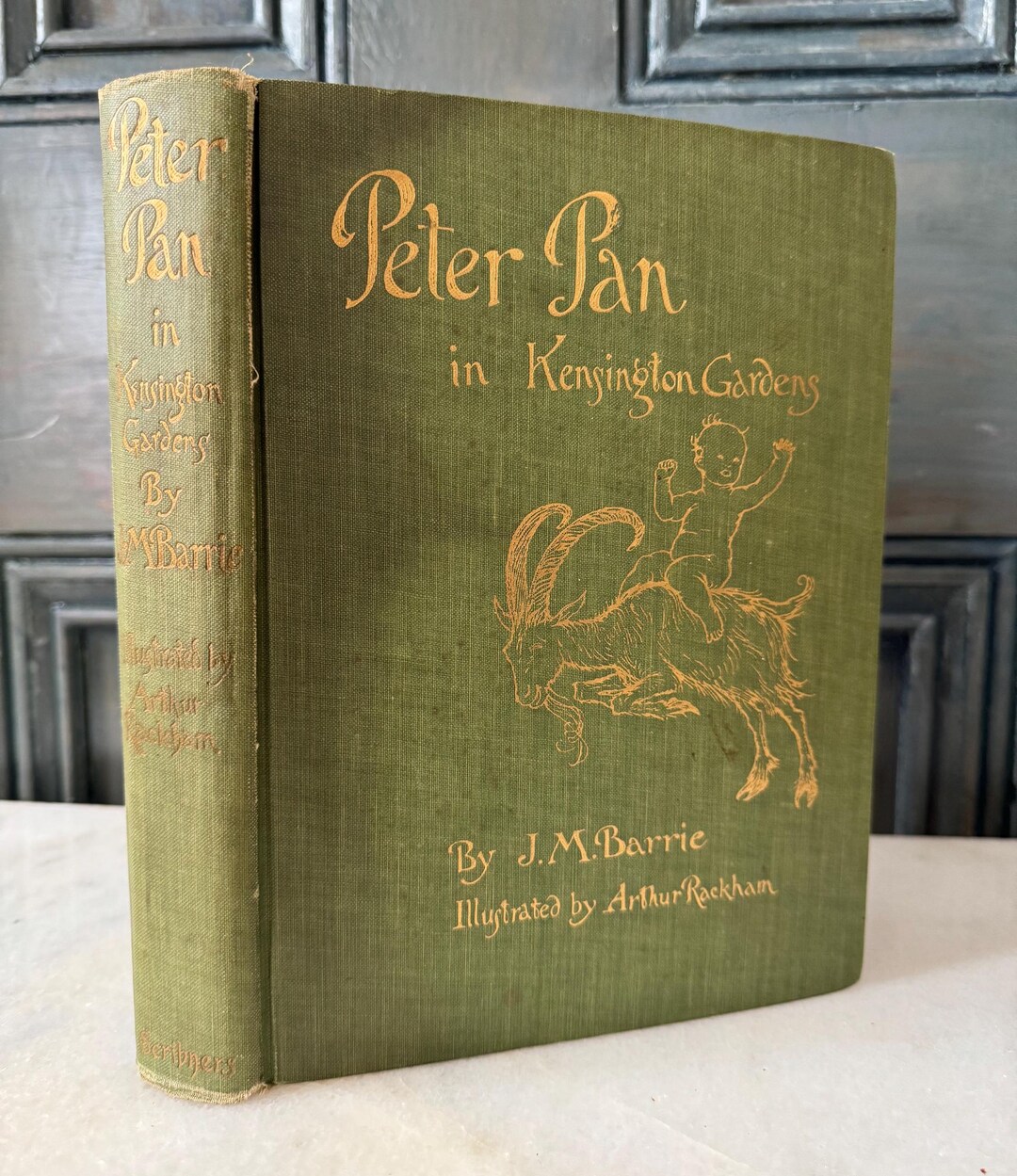 Peter Pan in Kensington Gardens, JM Barrie, Illustrated by Arthur Rackham, Charles Scribner's ...