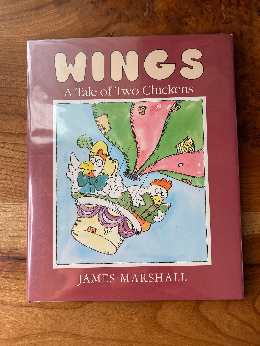Signed * Wings, A Tale of Two Chickens, James Marshall, 1986 - Etsy