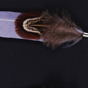 Dread Feather, Pendant With Feather, Natural Feather Jewelry - Etsy