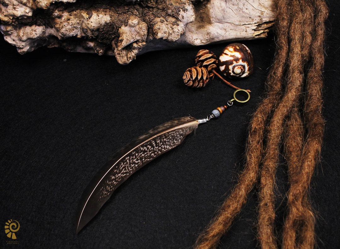 Dreadbead | Dreadfeather | Dread Jewelry | Feather Jewelry for ...
