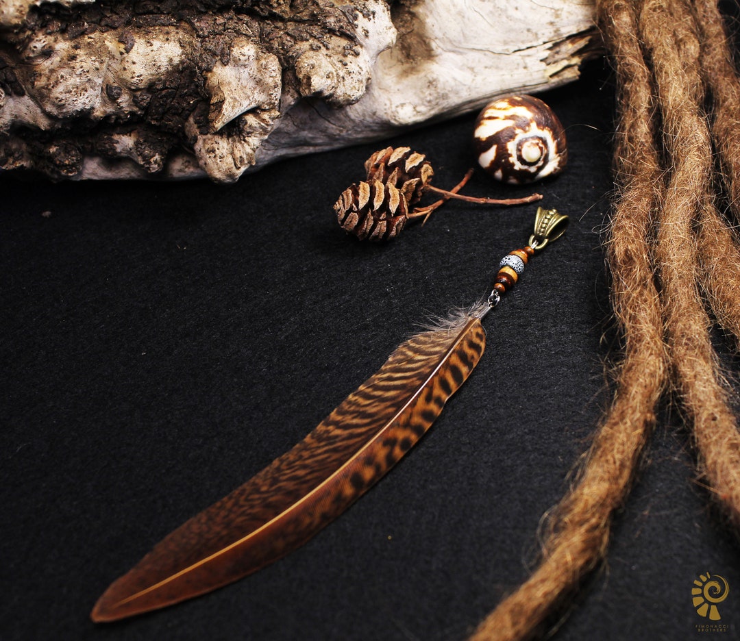 Dreadbead | Dreadfeather | Dread Jewelry | Feather Jewelry for ...